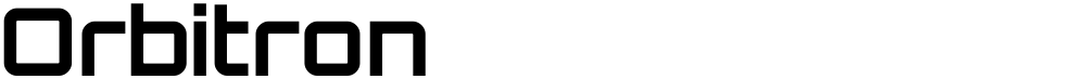 Orbitron - 字酷网