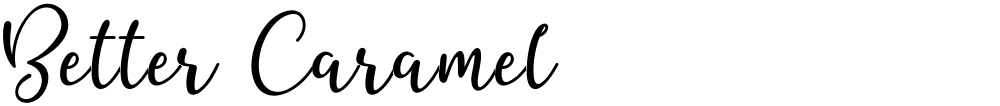 Better Caramel - 字酷网