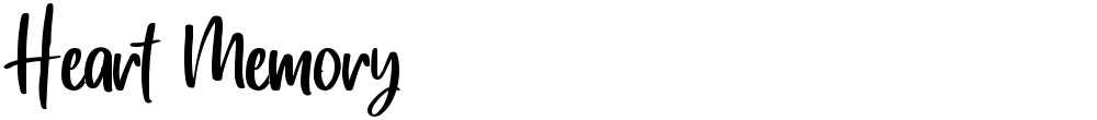 Heart Memory - 字酷网