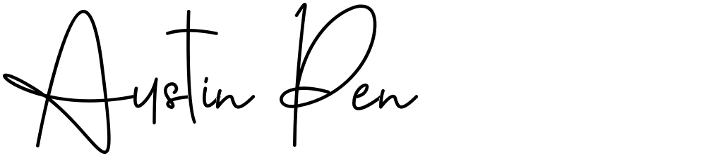 Austin Pen - 字酷网