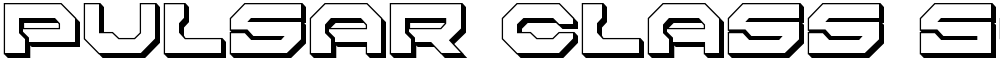 Pulsar Class Solid 3D - 字酷网
