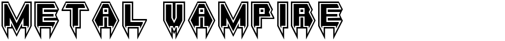 Metal Vampire - 字酷网